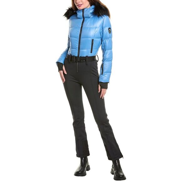 Skea | Jackets & Coats | Skea Womens Aria Onepiece Suit Blue | Poshmark